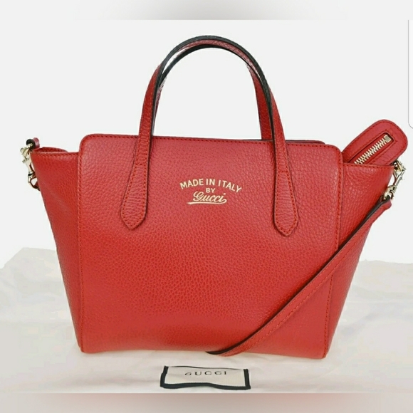 Gucci | Bags | Gucci Gg Logo Swing 2way Shoulder Hand Tote Bag | Poshmark